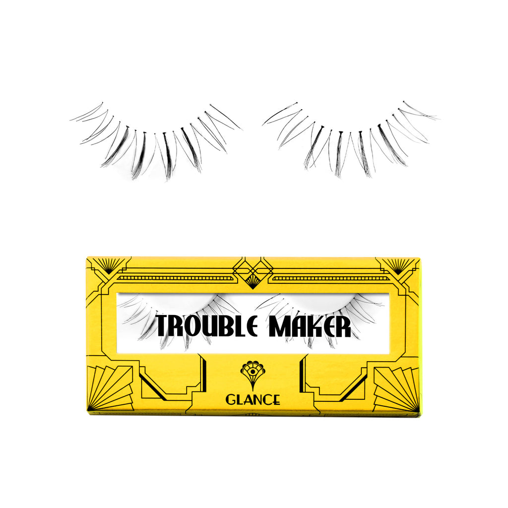 Trouble Maker - Natural False Eyelashes | Glance Cosmetics